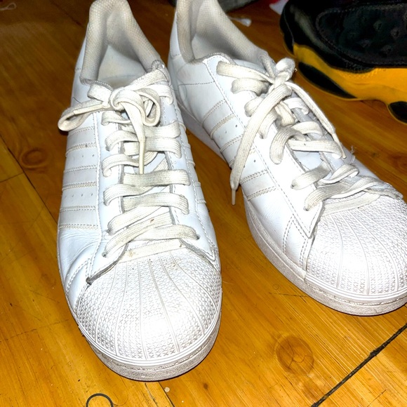 adidas | Shoes | Adidas Shelltoe All White | Poshmark